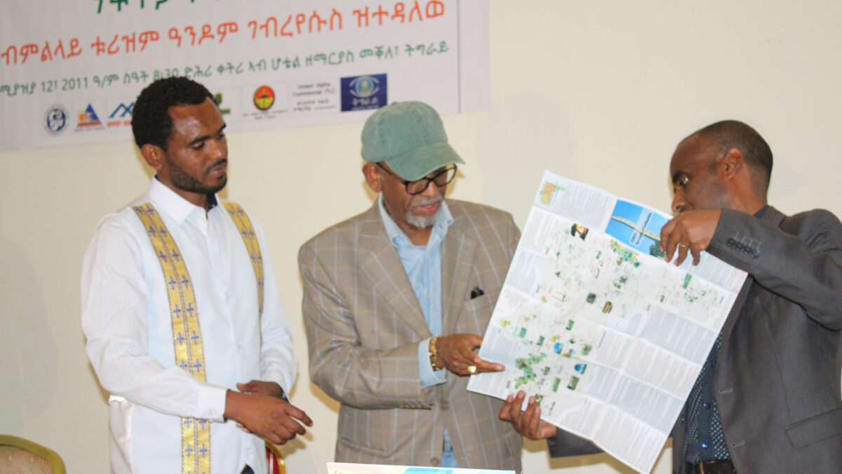 Tourist Map of Tigrai - Hadgi