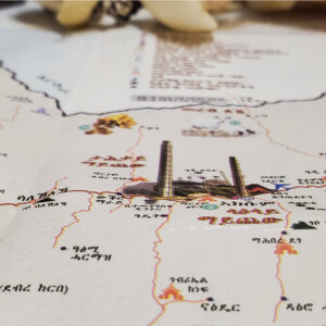 Tourist Map of Tigrai - Hadgi