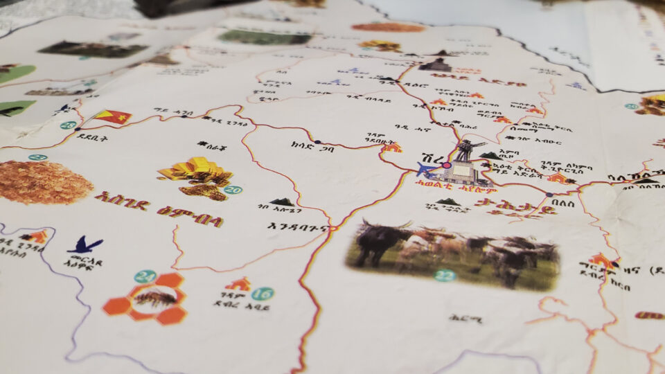 ካርታ ቱሪዝም ትግራይ - Hadgi